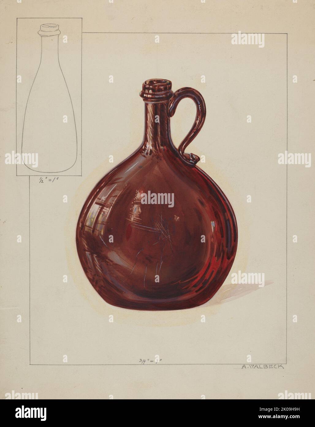 Bottle, c. 1936 Stock Photo - Alamy