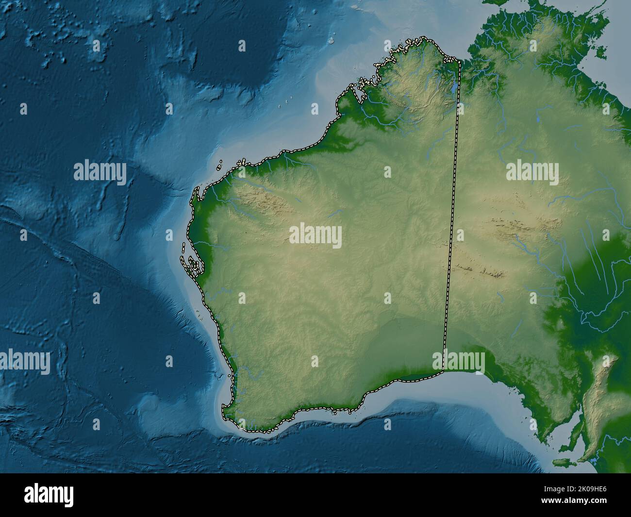 Map of geraldton hi-res stock photography and images - Alamy