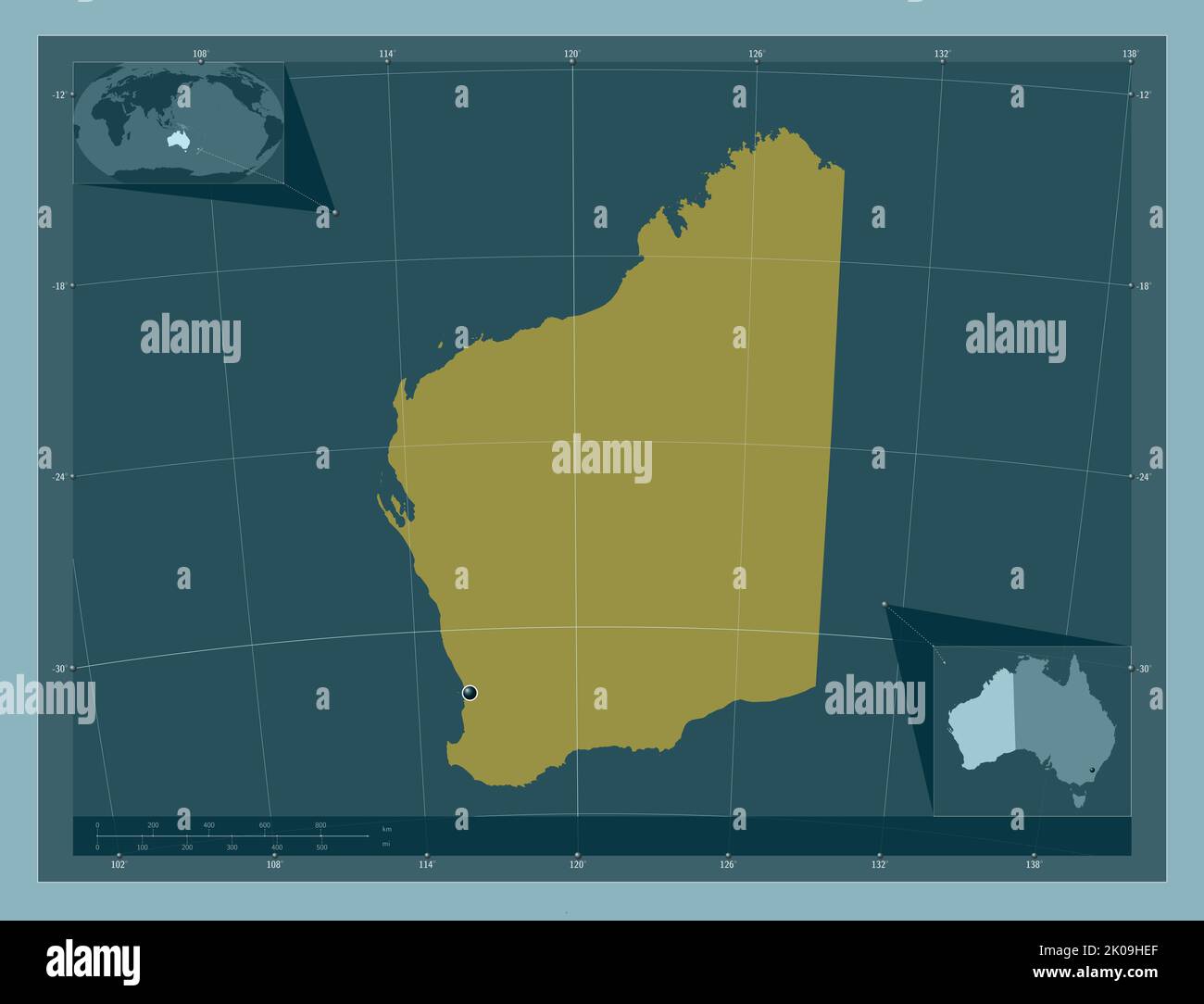 Perth western australia australia maps hi-res stock photography and ...