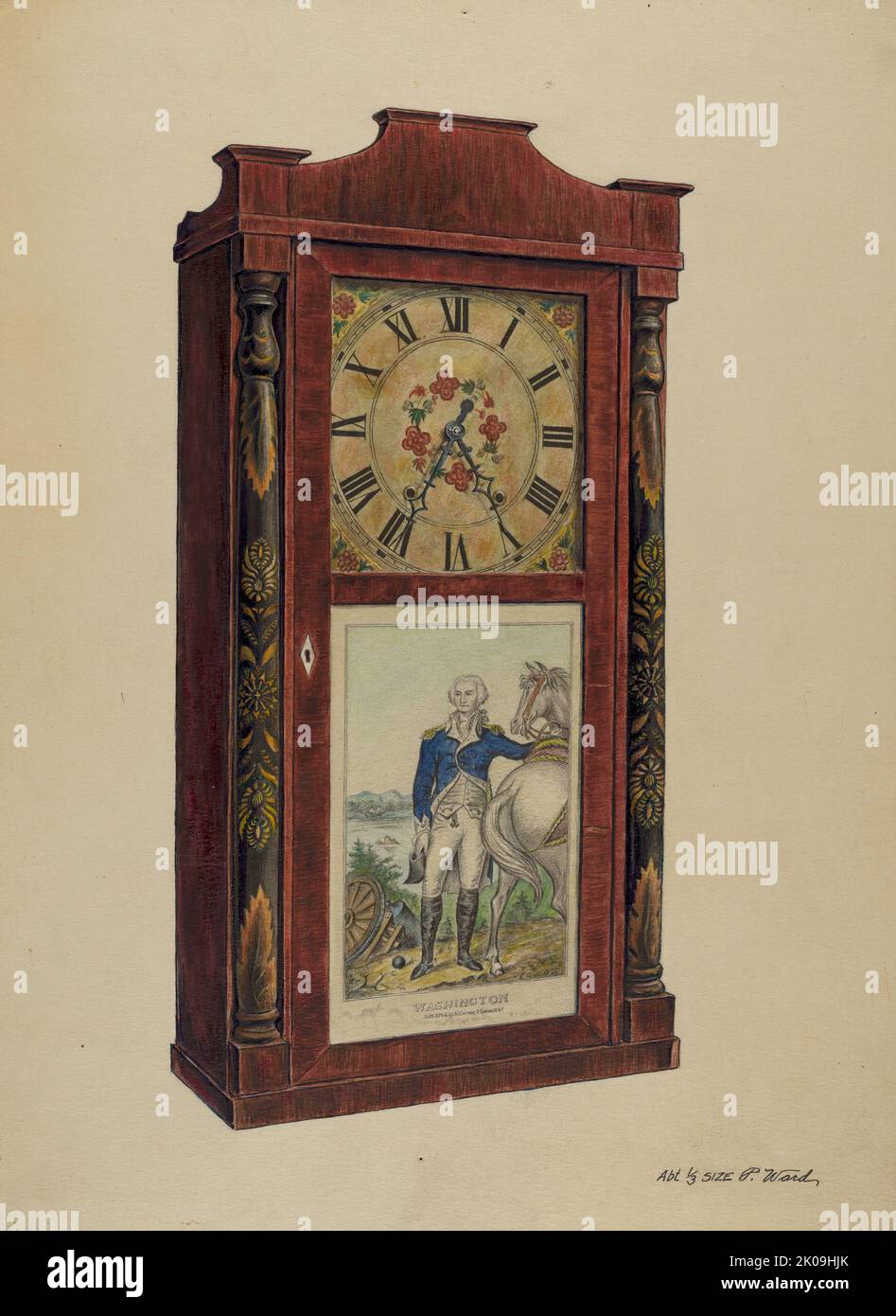 Clock, probably 1937 Stock Photo - Alamy