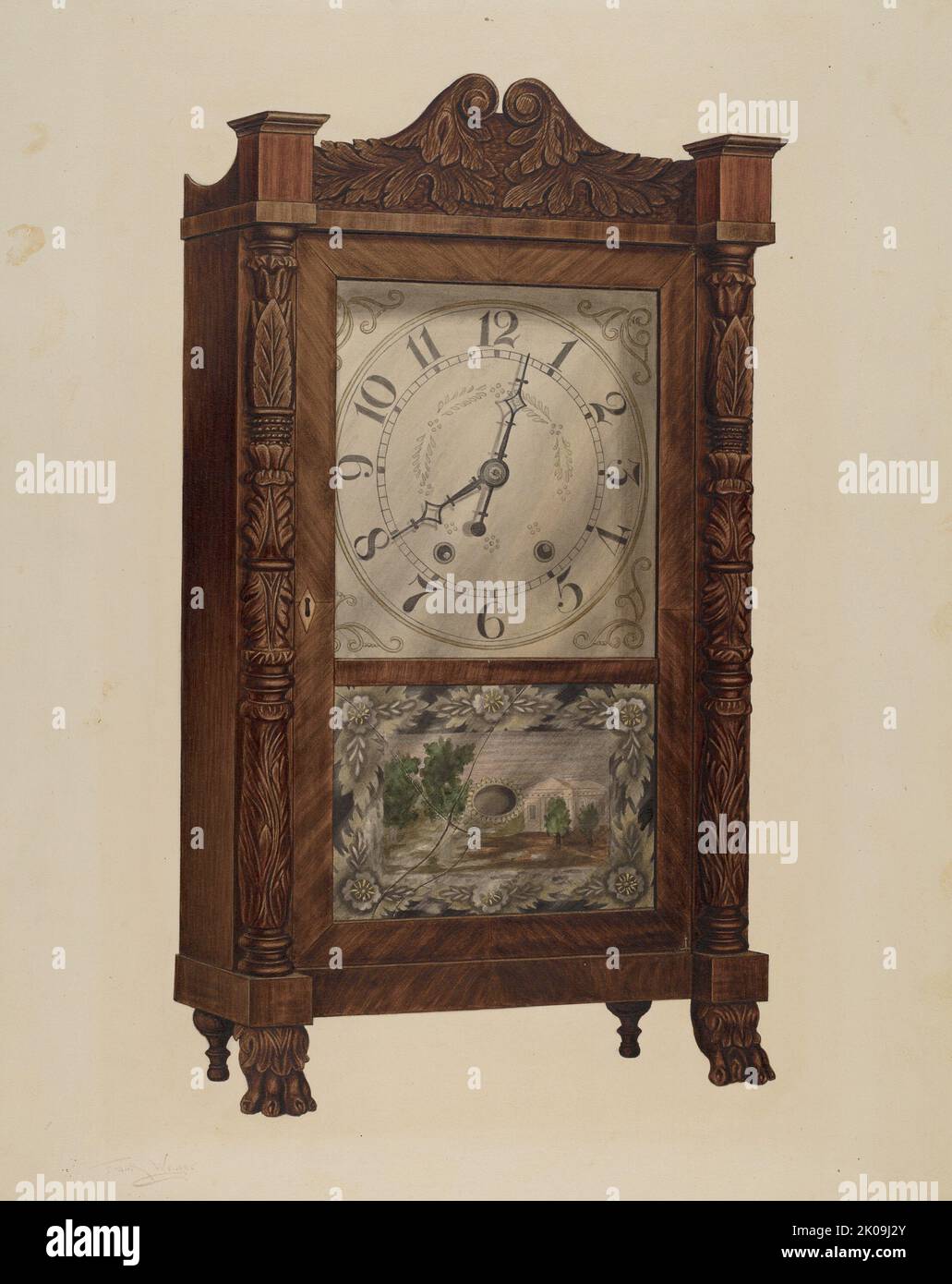 Shelf Clock, c. 1939 Stock Photo - Alamy