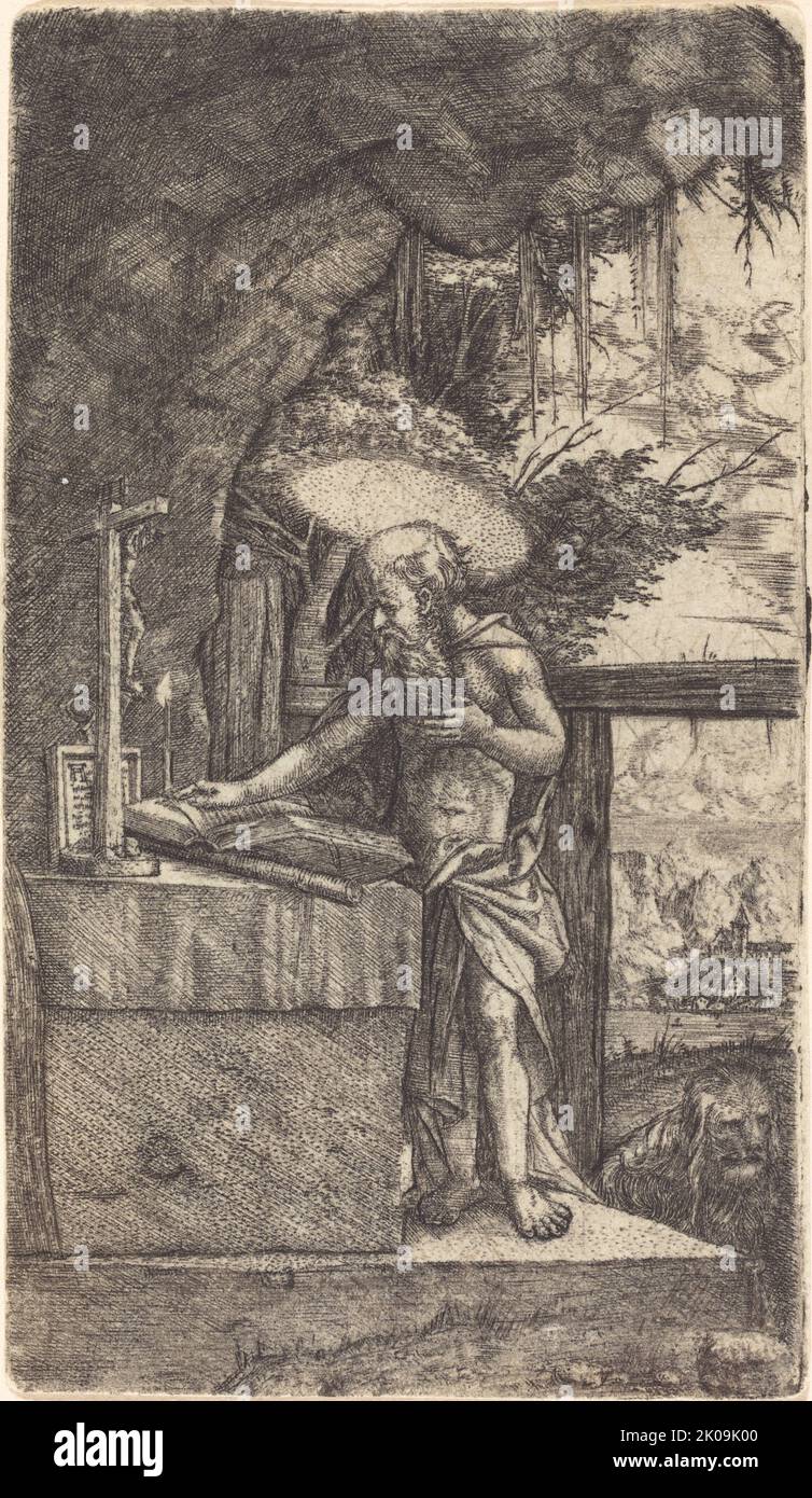 Illustration of saint jerome hi-res stock photography and images - Alamy