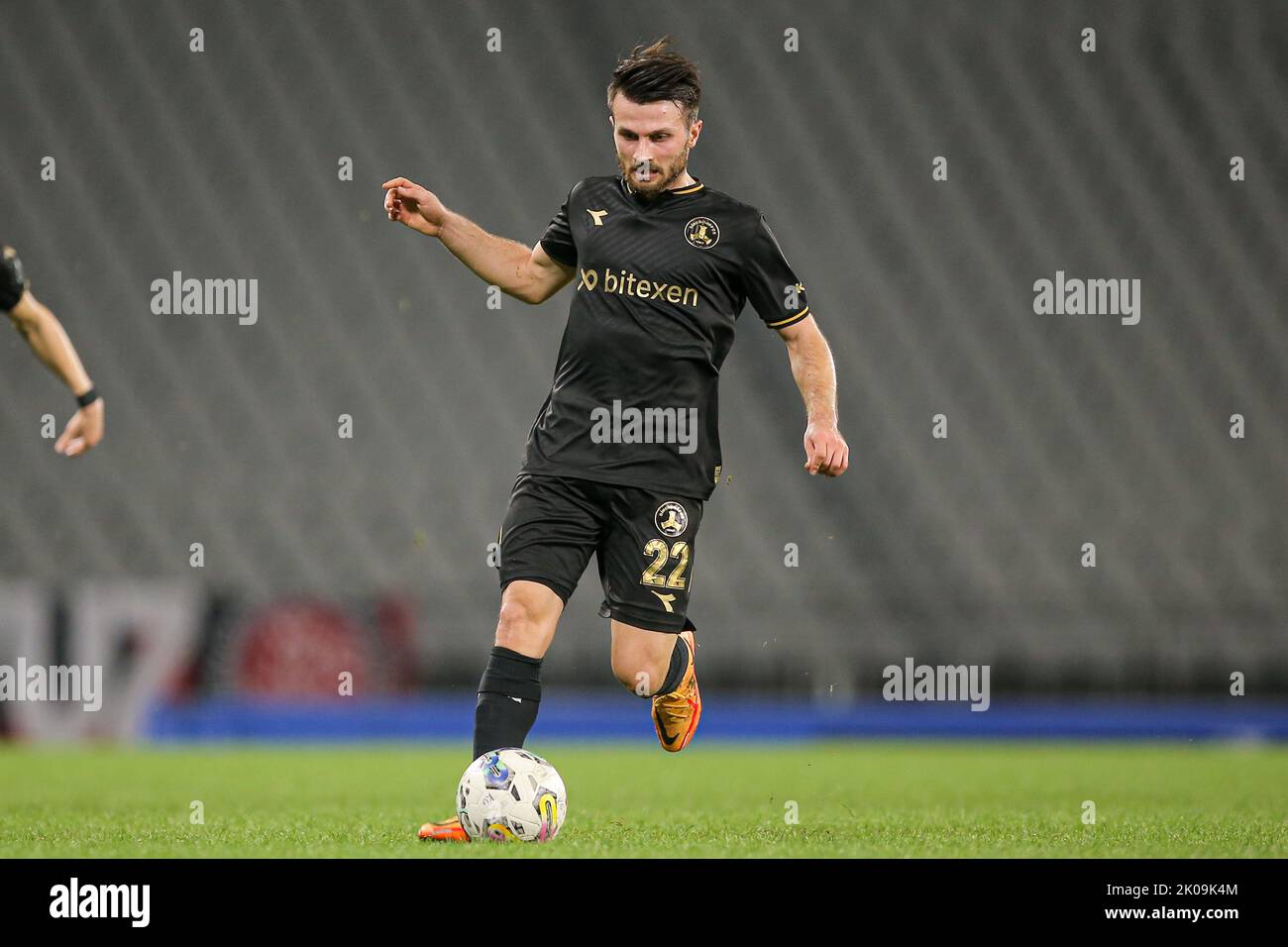 ISTANBUL, TURKEY - SEPTEMBER 10: Murat Cem Akpinar of Giresunspor ...