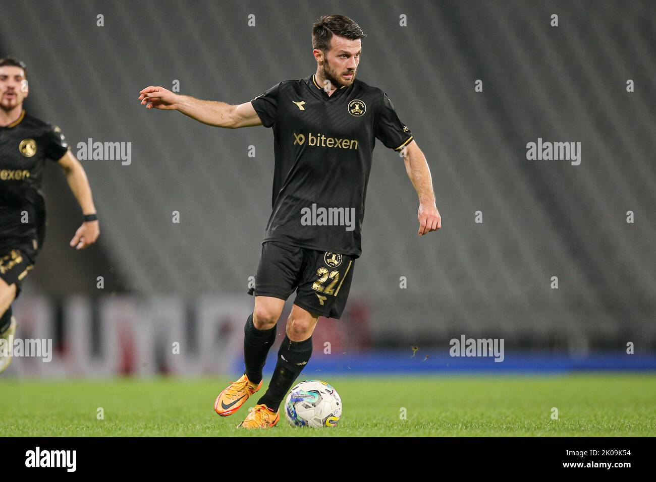 ISTANBUL, TURKEY - SEPTEMBER 10: Murat Cem Akpinar of Giresunspor ...