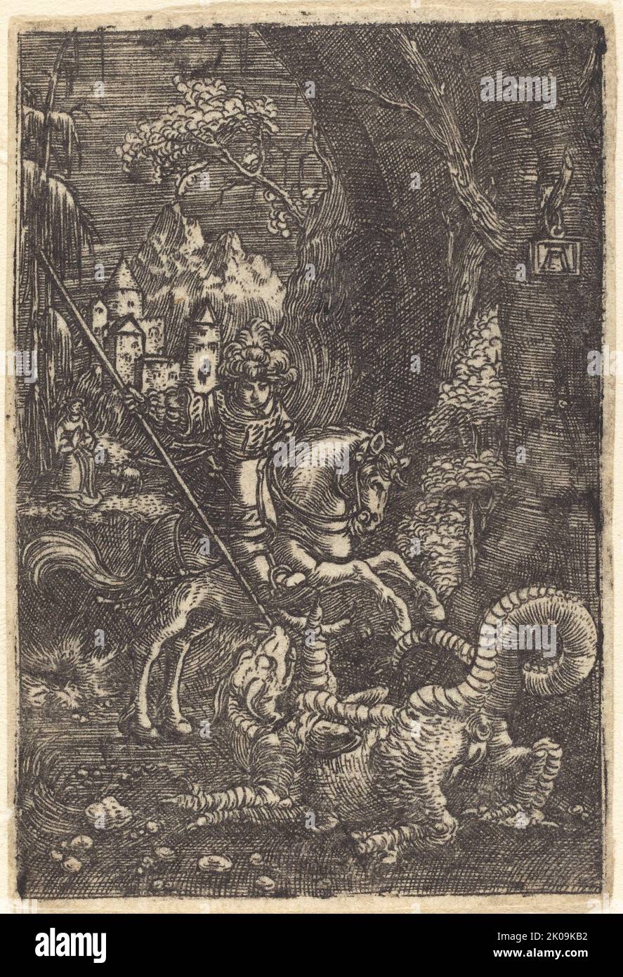 Albrecht altdorfer george and dragon hi-res stock photography and ...