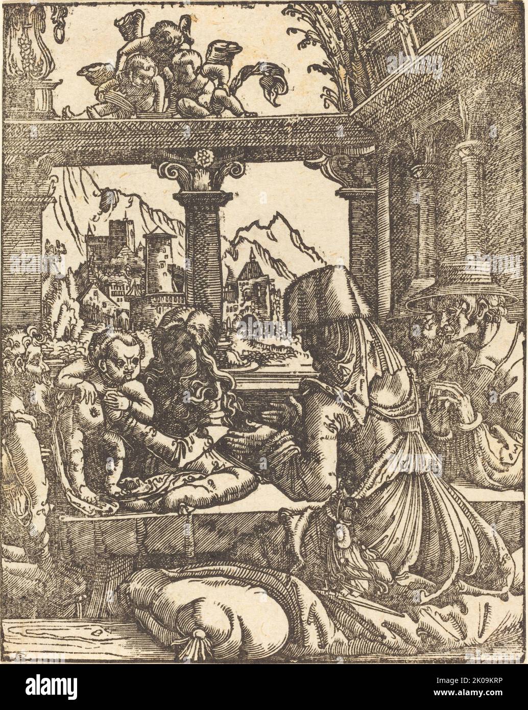 The Adoration of the Shepherds, in or after 1520 Stock Photo - Alamy