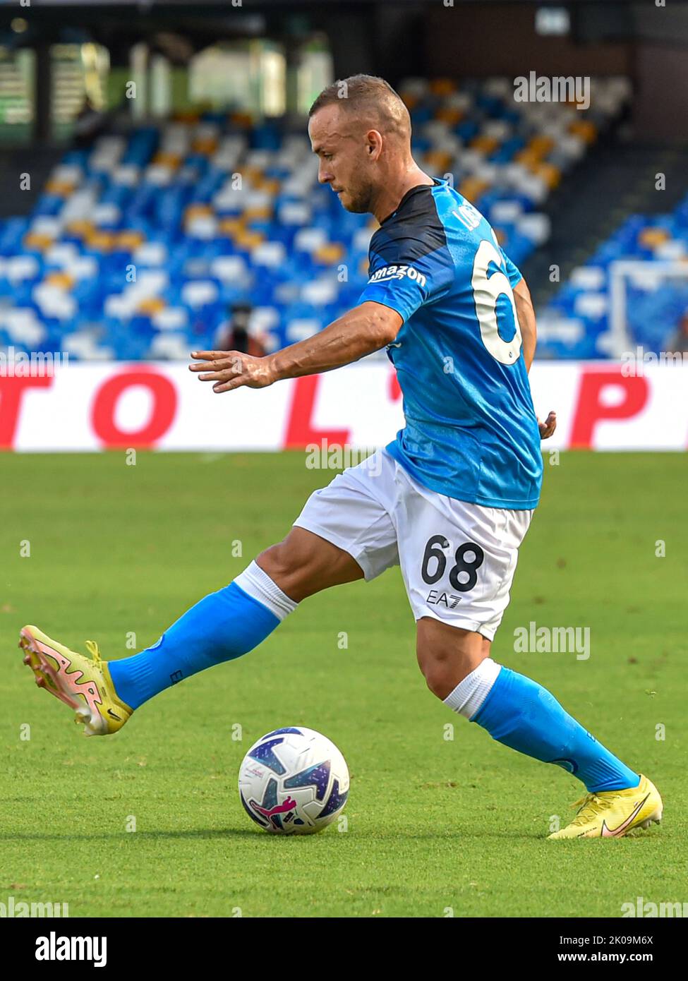 NAPLES, ITALY - SEPTEMBER 10: Stanislav Lobotka of Napoli during the ...