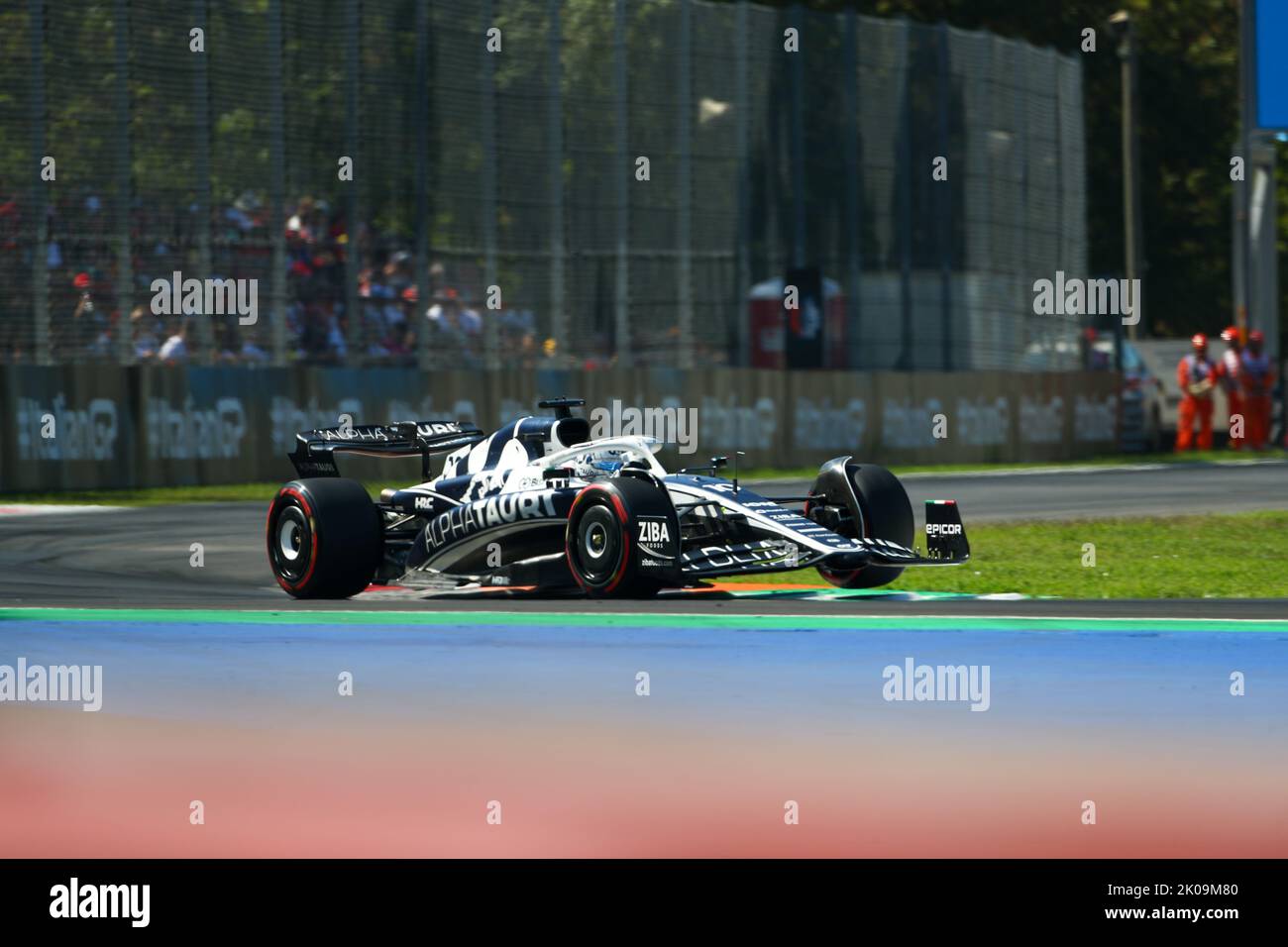 Pierre Gasly (FRA) Alpha Tauri AT03 During the Qualify of FORMULA 1 PIRELLI GRAN PREMIO D'ITALIA ...