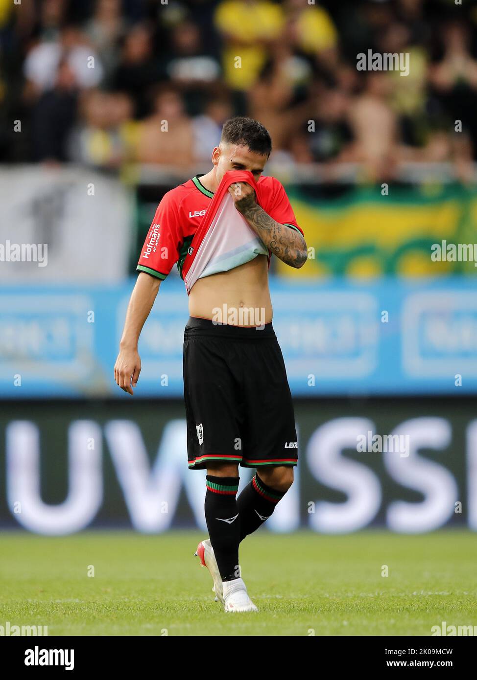 NIJMEGEN - Calvin Verdonk of NEC Nijmegen during the Dutch Eredivisie match between NEC and ...
