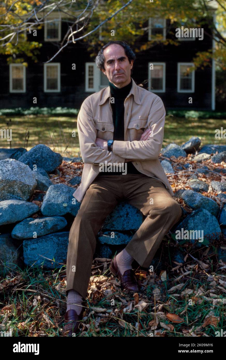 Philip Roth (1933 - 2018) American novelist and short story writer. He ...