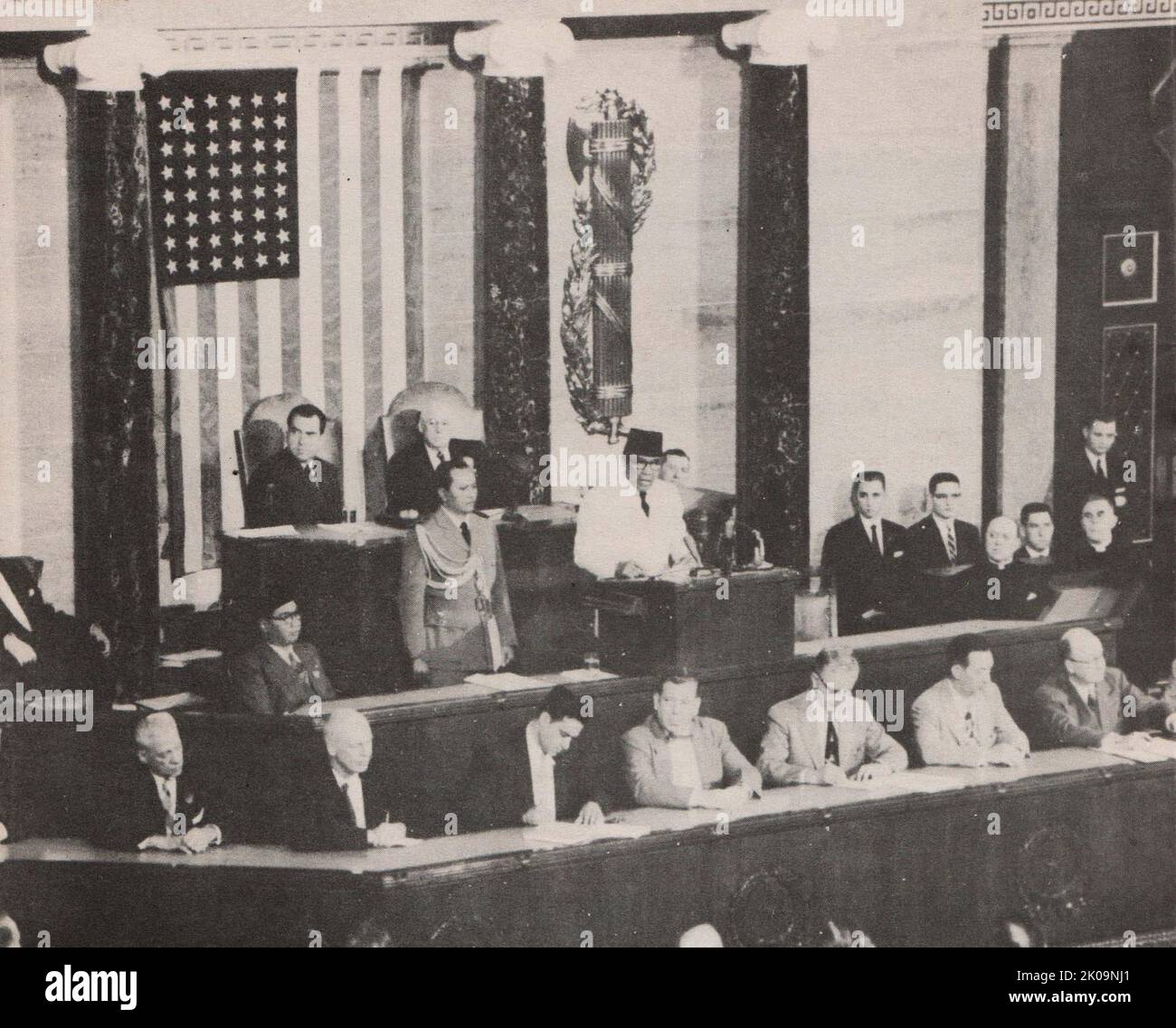 President sukarno speaking hi-res stock photography and images - Alamy