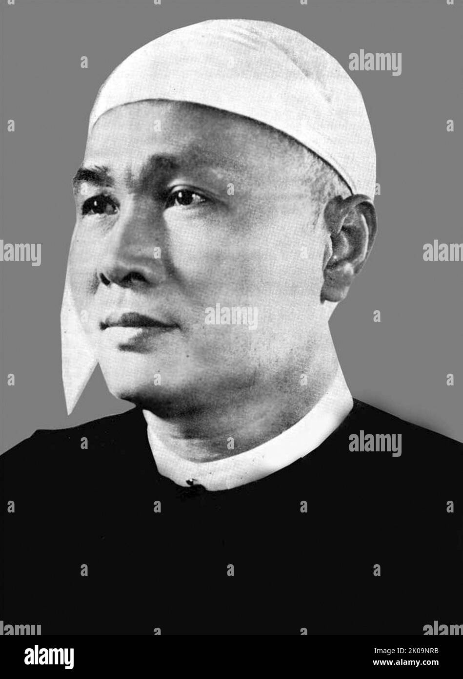 U Nu (1907 - 1995), known by the honorific name Thakin Nu, leading ...