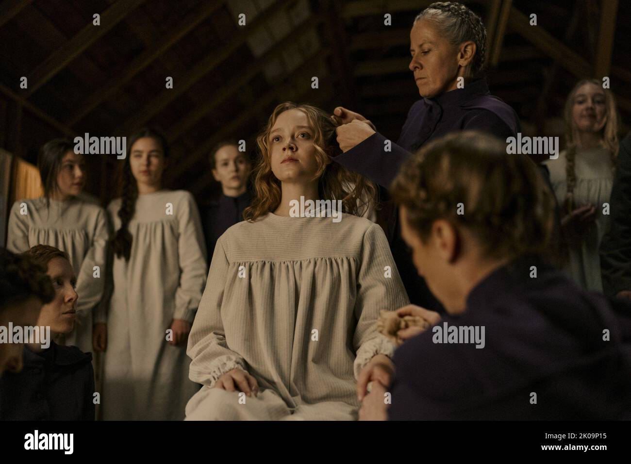 DEVIL IN OHIO, Madeleine Arthur (center), Heather Feeney (right ...