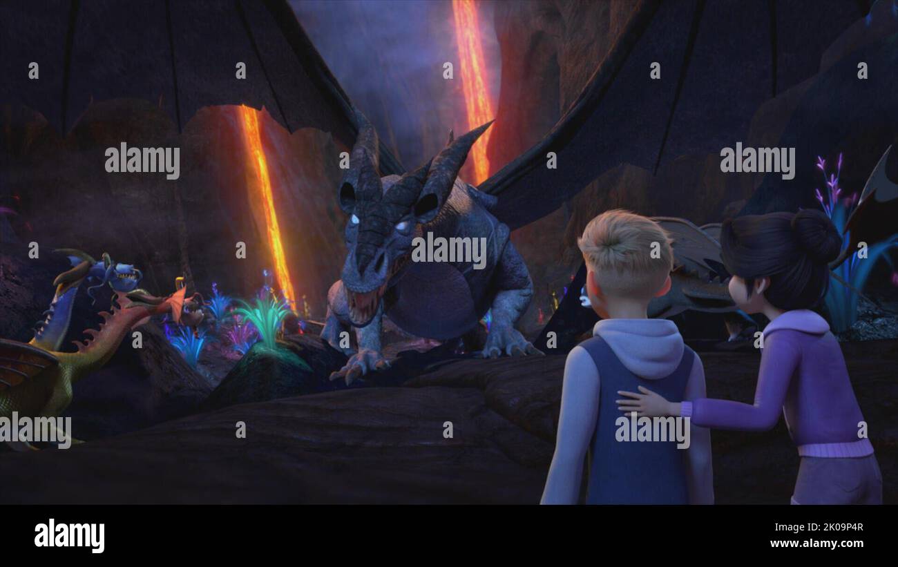 DRAGONS: THE NINE REALMS, from left: Tom Kullersen (voice: Jeremy Shada ...