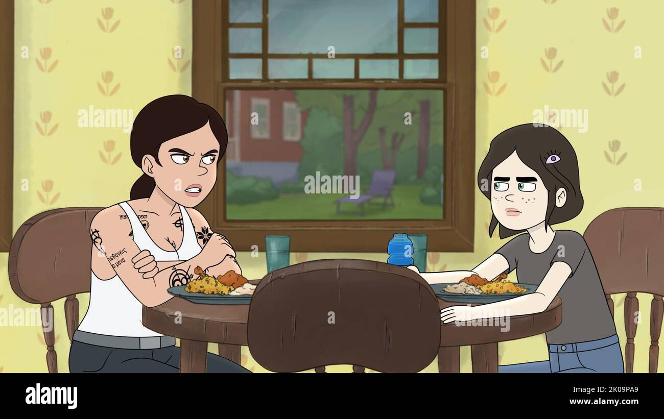 LITTLE DEMON, from left: Laura (voice: Aubrey Plaza), Chrissy (voice ...