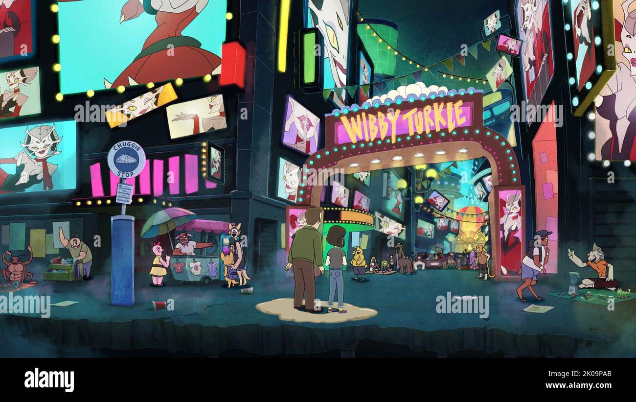 LITTLE DEMON, from left: Chrissy (voice: Lucy DeVito), Satan (voice ...