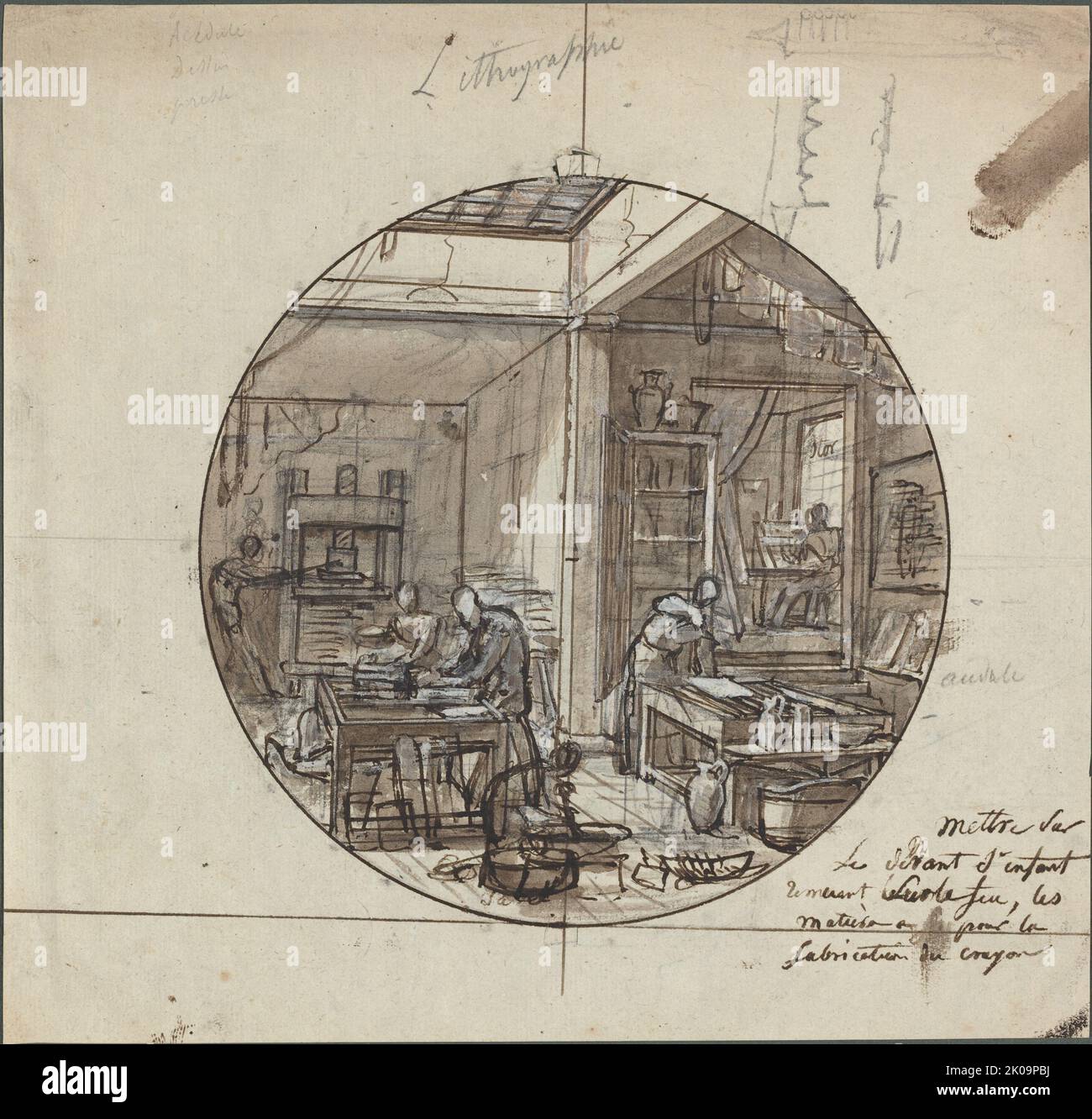 Lithographic wash hi-res stock photography and images - Alamy