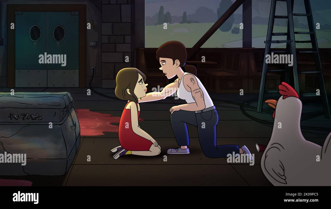 LITTLE DEMON, from left: Chrissy (voice: Lucy DeVito), Laura (voice ...