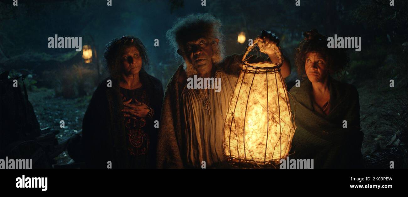 THE LORD OF THE RINGS: THE RINGS OF POWER, from left: Thusitha ...