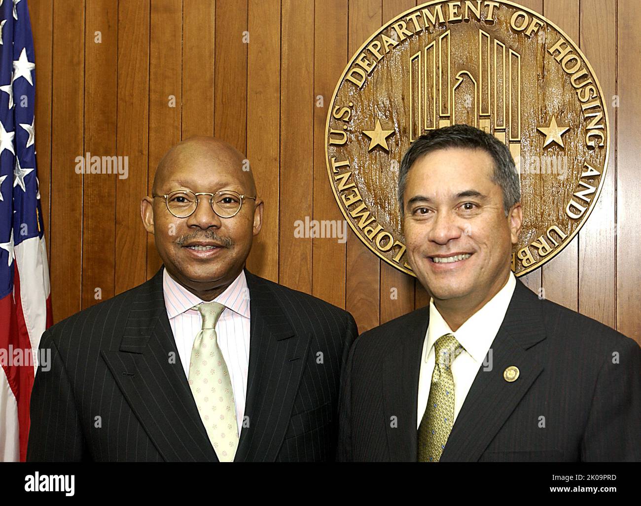 Secretary Alphonso Jackson with Guam Governor Felix Camacho - Secretary ...