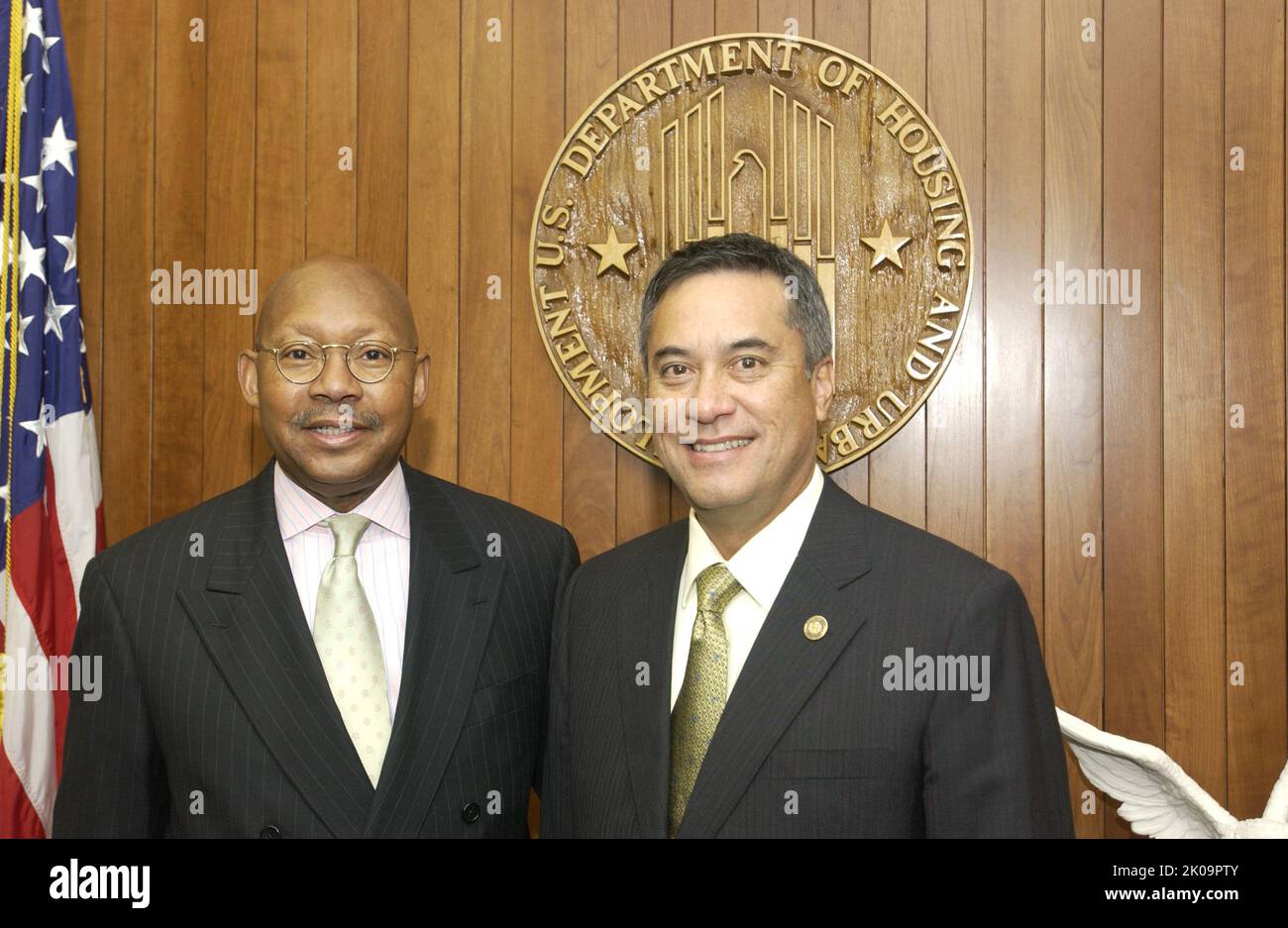 Secretary Alphonso Jackson with Guam Governor Felix Camacho - Secretary ...