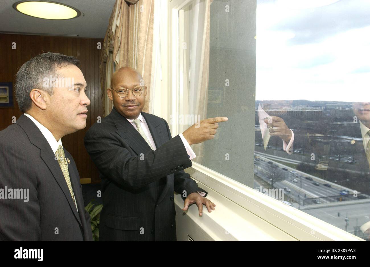 Secretary Alphonso Jackson with Guam Governor Felix Camacho - Secretary ...