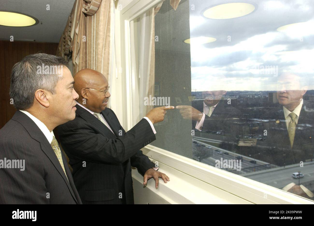 Secretary Alphonso Jackson with Guam Governor Felix Camacho - Secretary ...