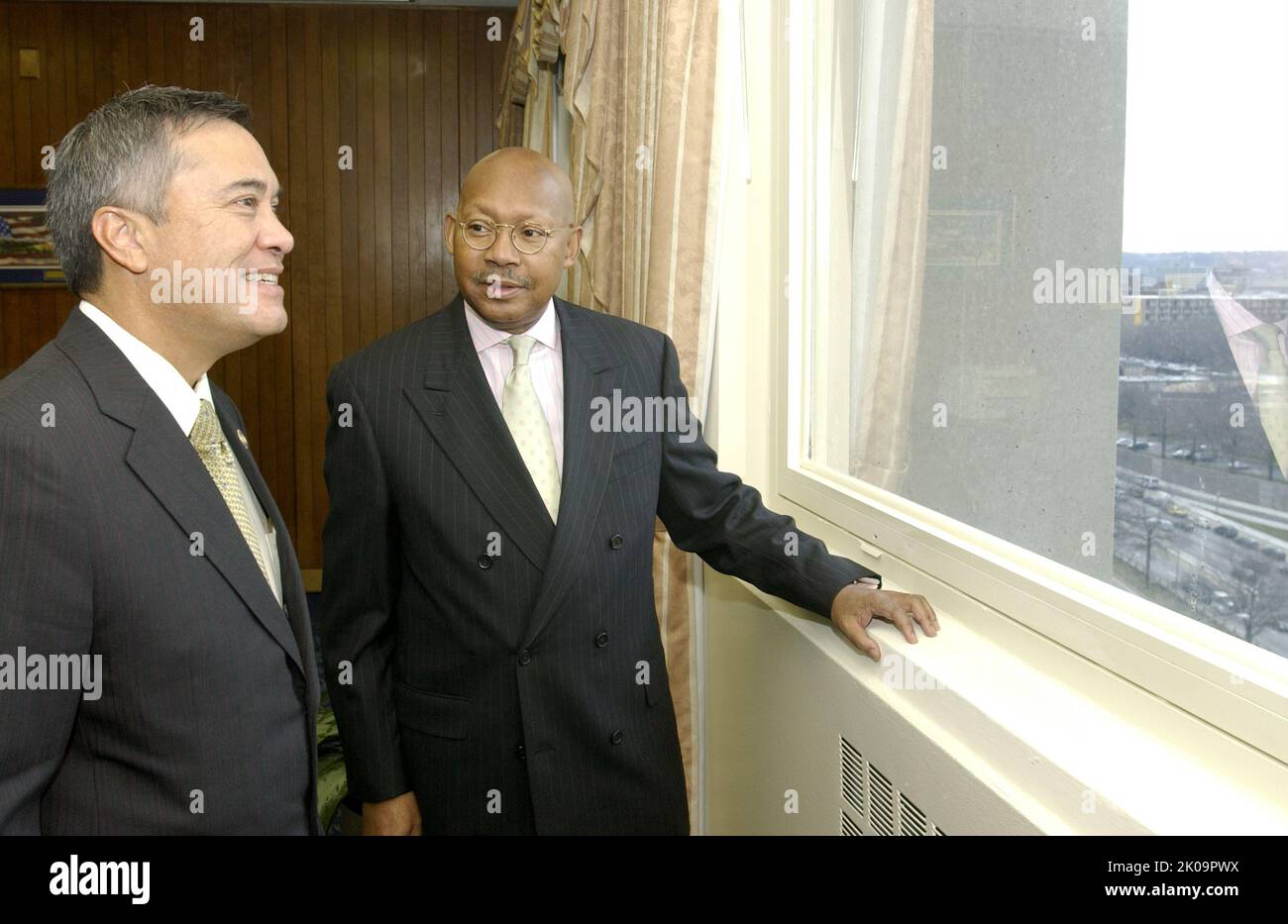 Secretary Alphonso Jackson with Guam Governor Felix Camacho - Secretary ...
