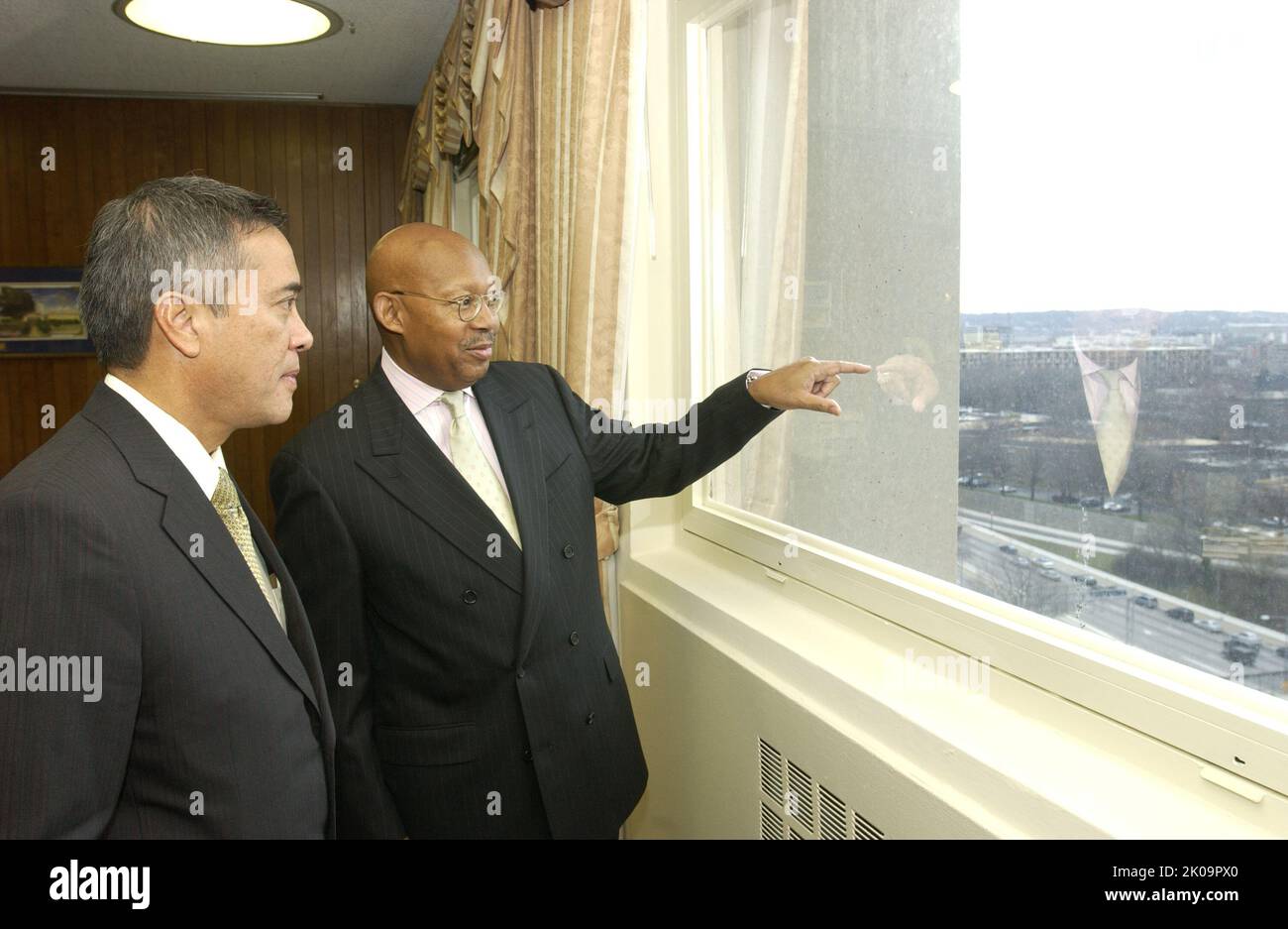 Secretary Alphonso Jackson with Guam Governor Felix Camacho - Secretary ...