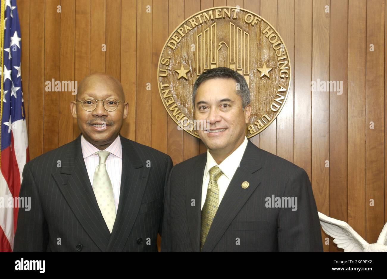 Secretary Alphonso Jackson with Guam Governor Felix Camacho - Secretary ...
