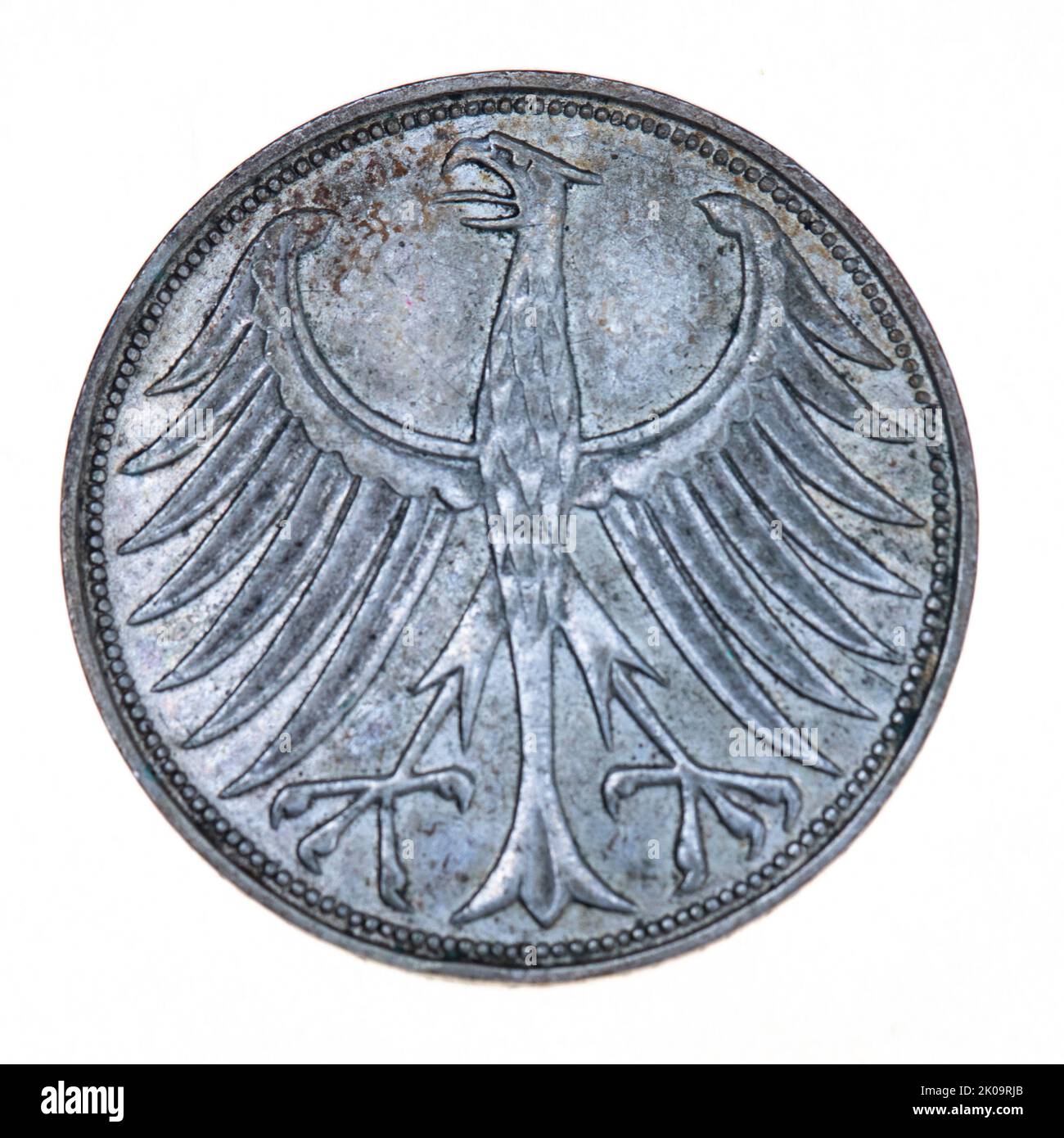 Germany 1951 Silver Coin 5 Marks Stock Photo - Alamy