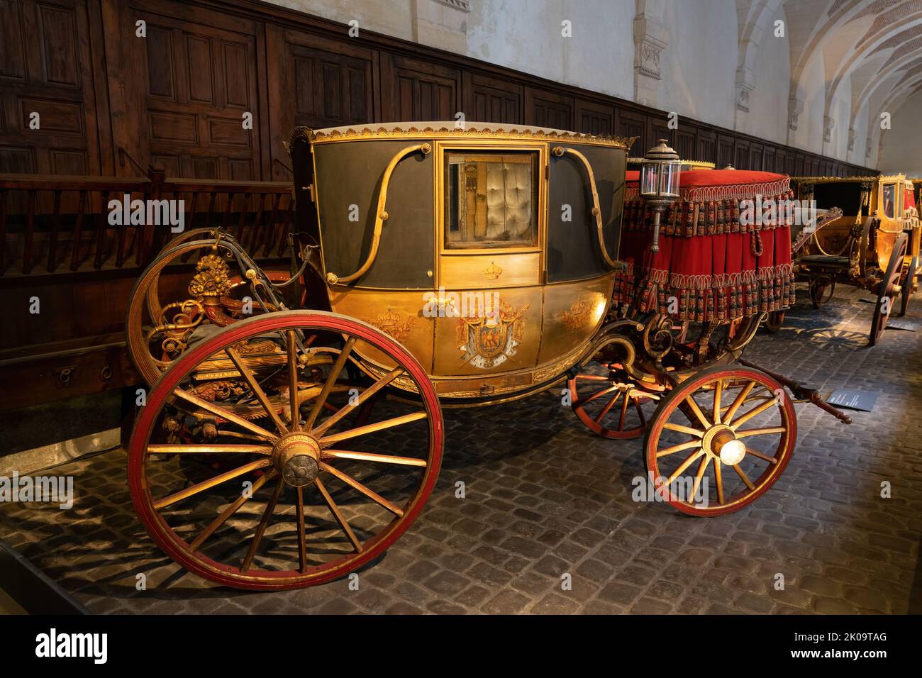 Gallery of Coaches in Versailles Stock Photo - Alamy