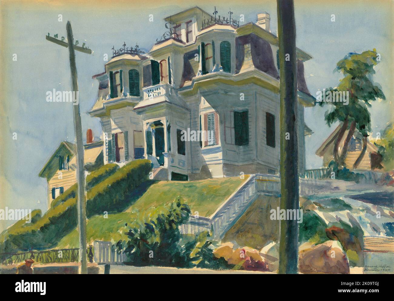 Haskell's House, 1924 Stock Photo - Alamy