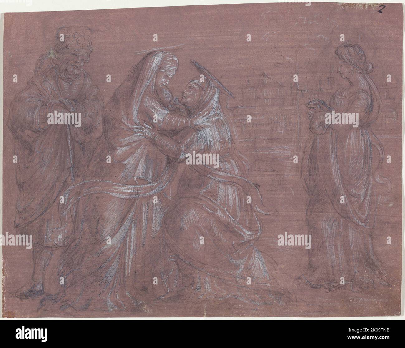 The Visitation, c. 1520 Stock Photo - Alamy