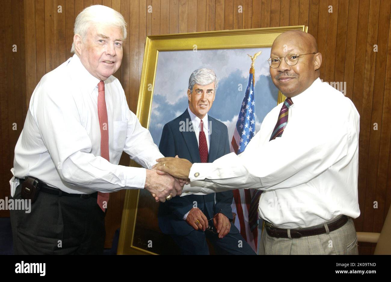 Secretary Alphonso Jackson with Former HUD Secretary Jack Kemp ...