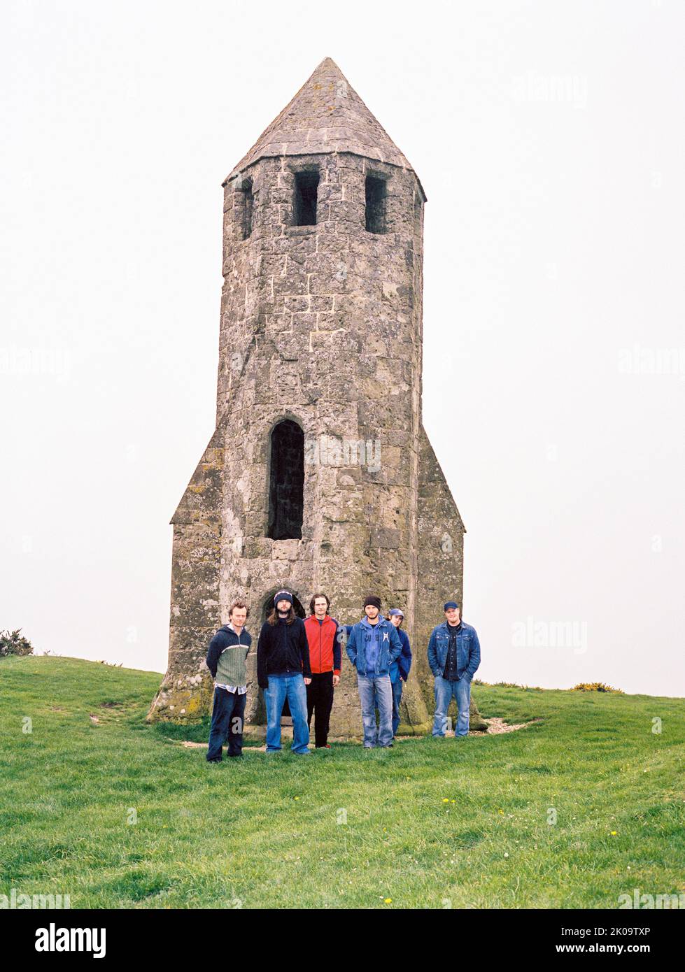 The Bees band photographed at St Catherine's Oratory 9th May 2004 ...