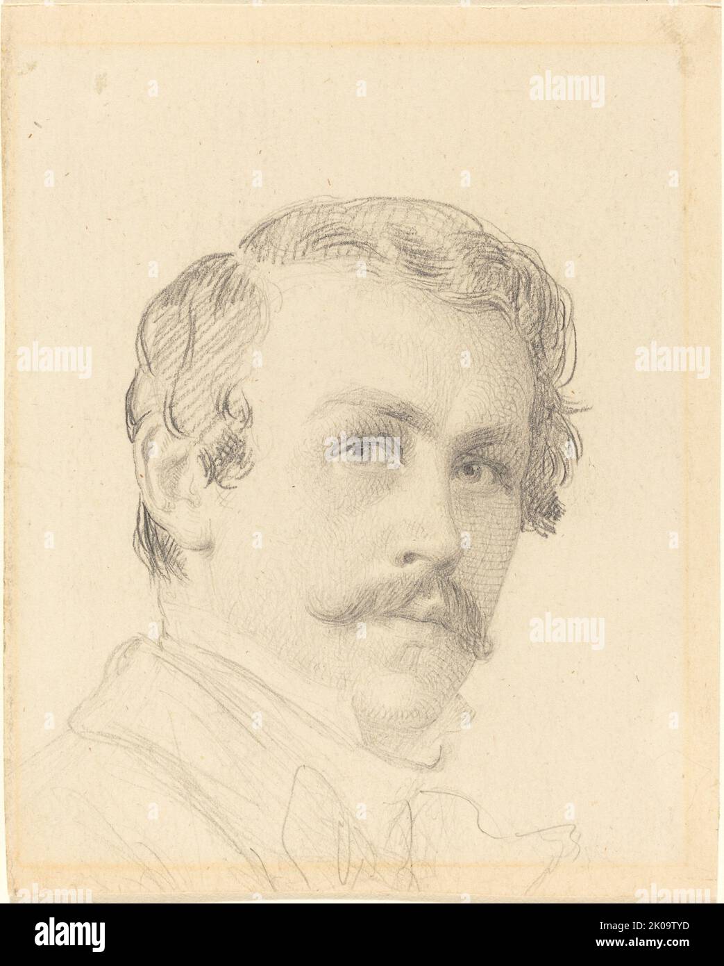 Self-Portrait, c. 1850 Stock Photo - Alamy