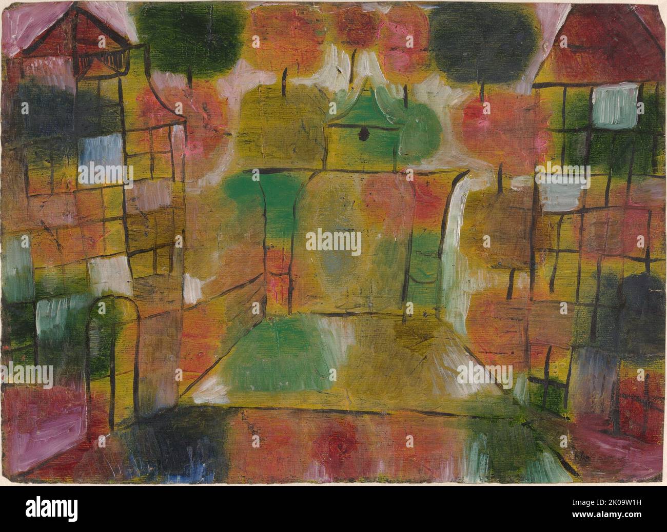 Baum und Architektur--Rhythmen (Tree and Architecture--Rhythms), 1920 ...