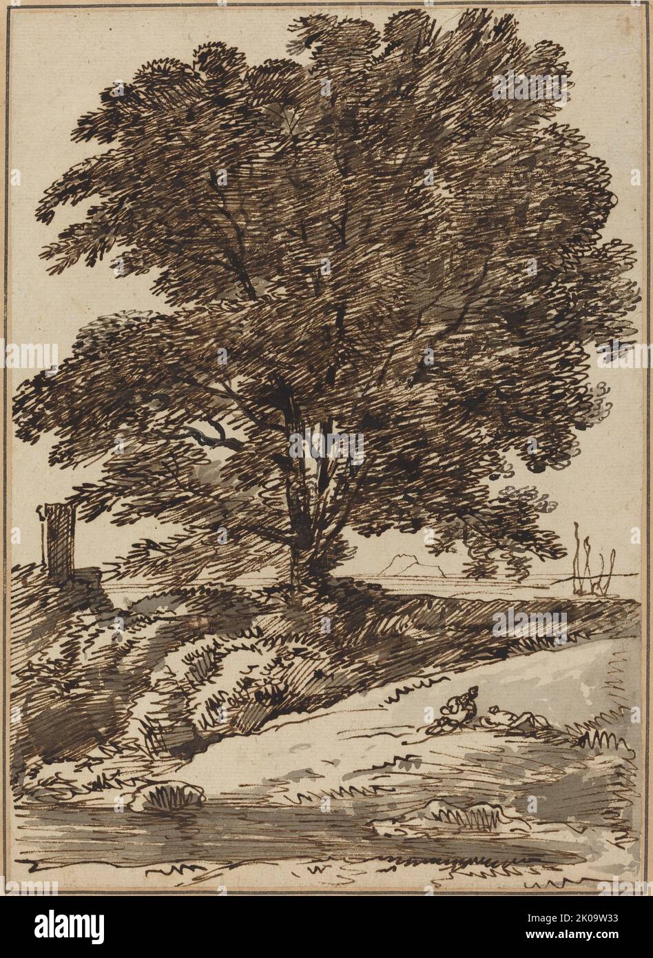18th century tree drawings hi-res stock photography and images - Alamy