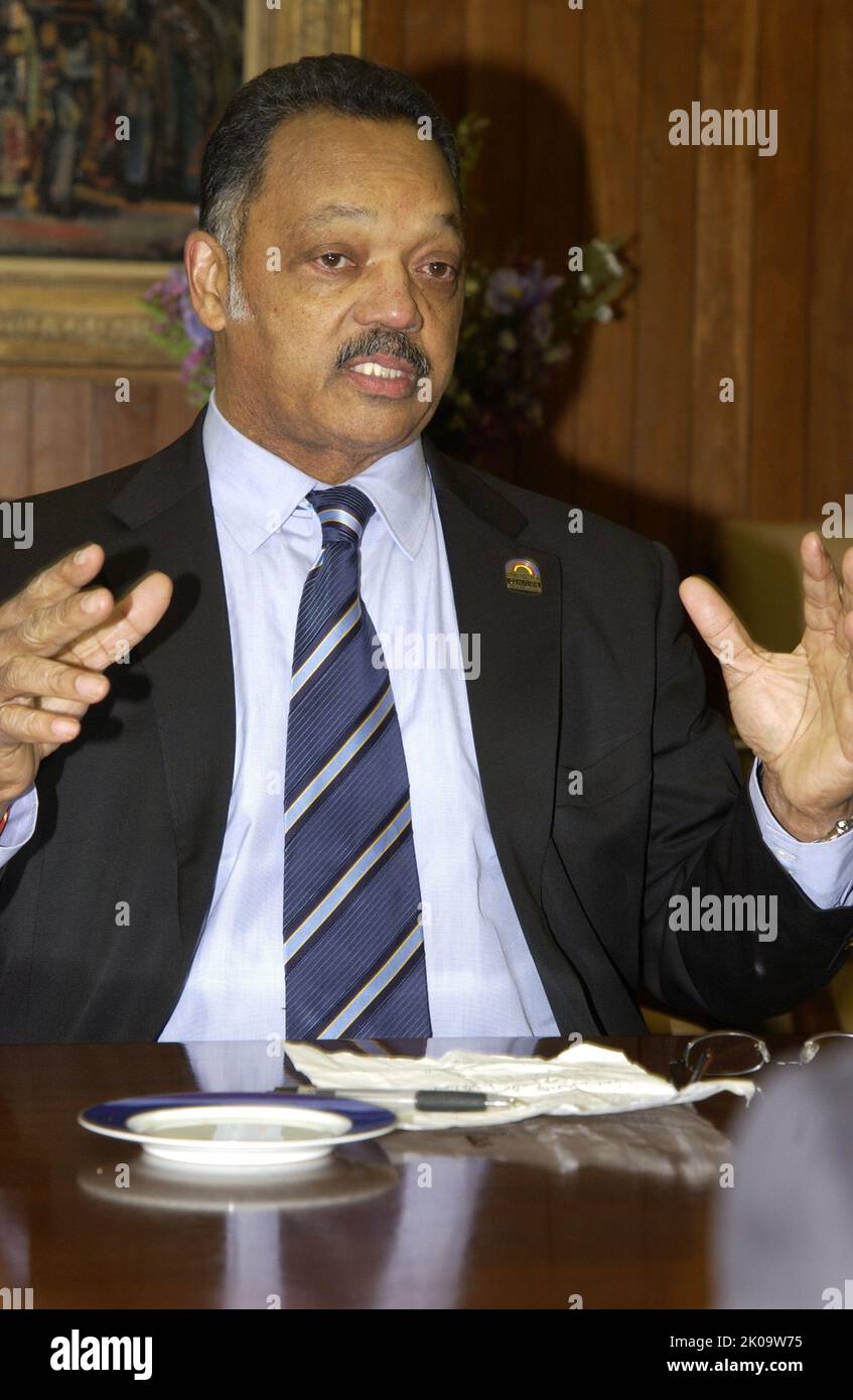 Jesse Jackson Delegation with Secretary Alphonso Jackson, Staff - Visit ...