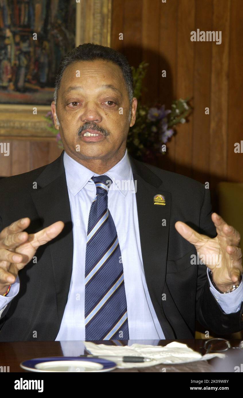 Jesse Jackson Delegation with Secretary Alphonso Jackson, Staff - Visit ...