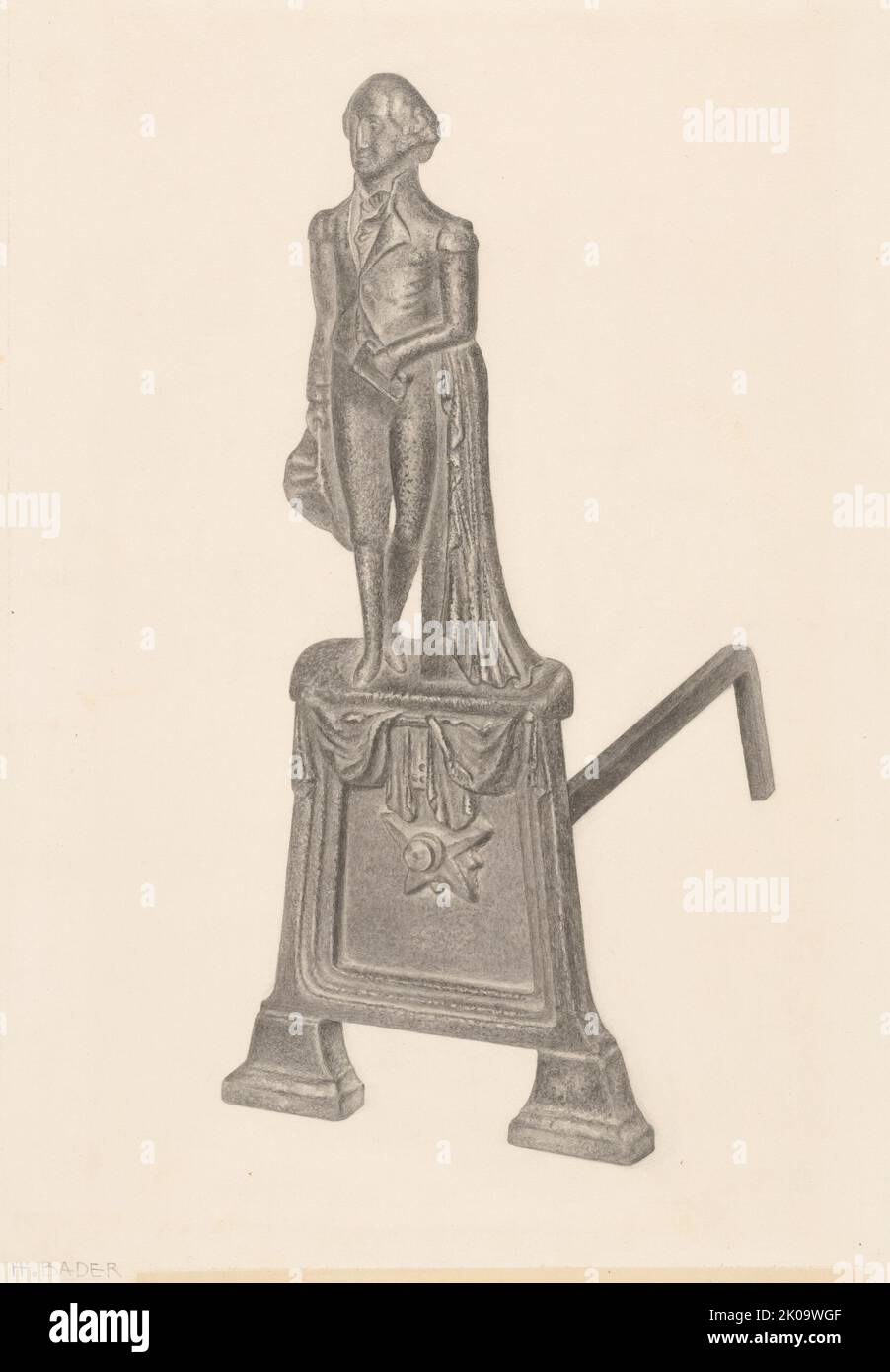Andiron, c. 1939 Stock Photo - Alamy