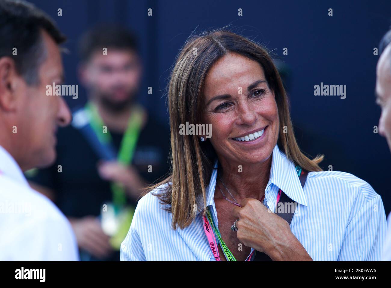 Cristina Parodi (ITA) Italian TV Presenter Stock Photo - Alamy