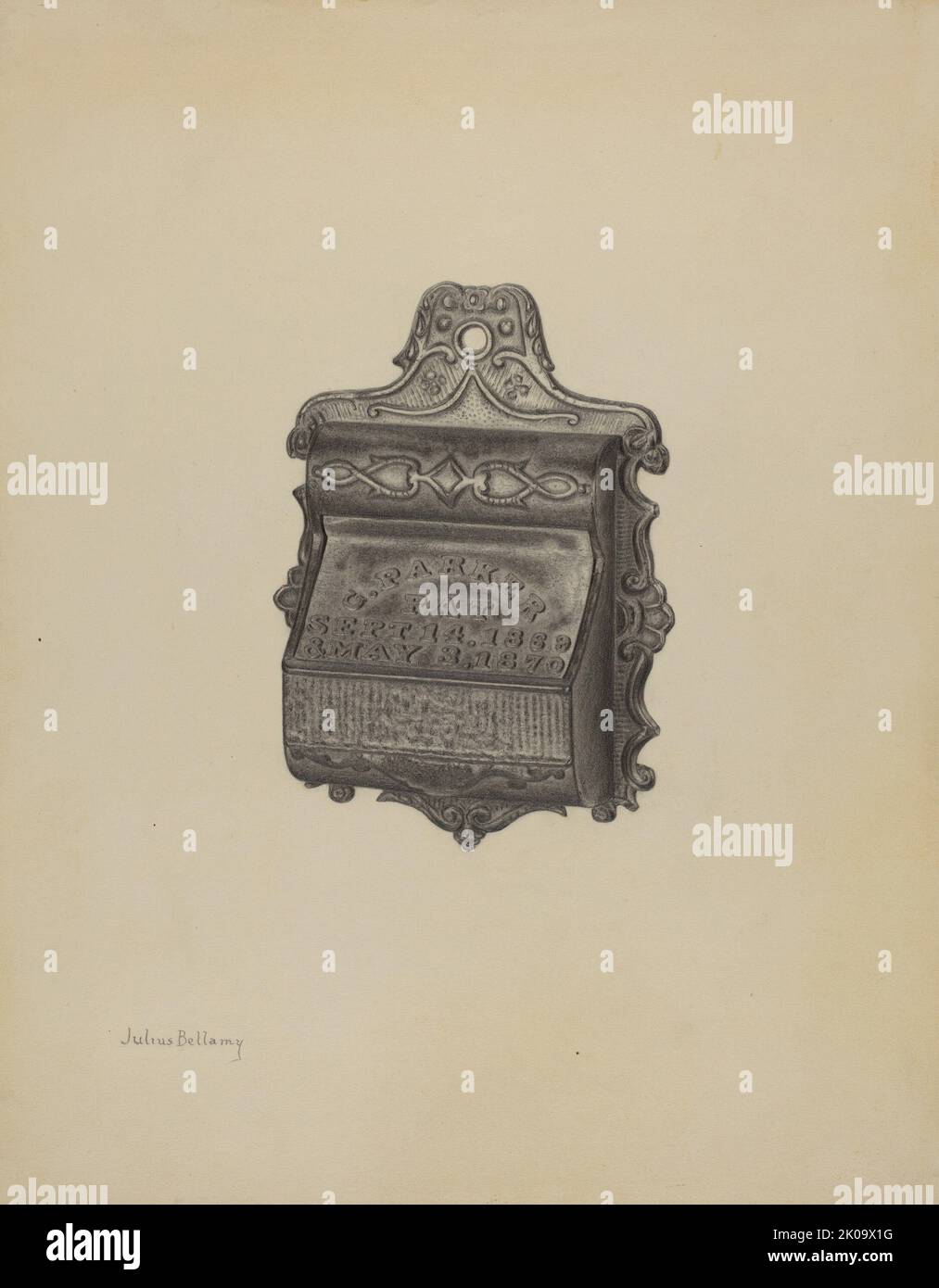 Match Safe, c. 1940 Stock Photo - Alamy