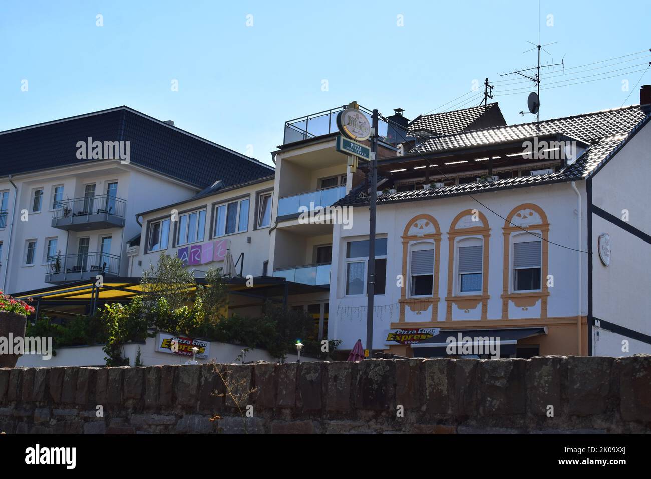 waterfront area in Kripp Stock Photo - Alamy