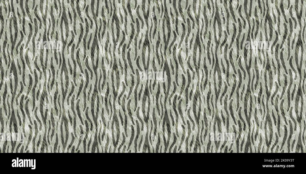 Cute safari wild tiger fur print animal border for babies room decor ...