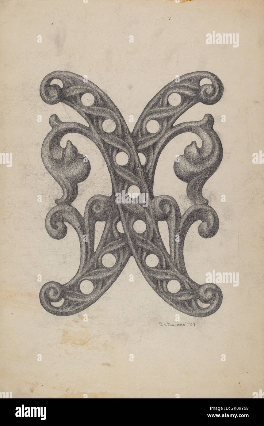 Metal gate 1930s hi-res stock photography and images - Alamy