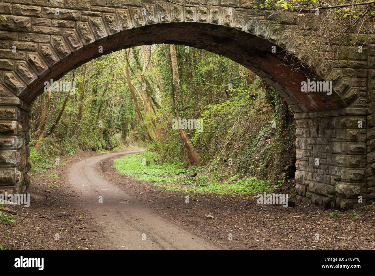 Wetherby railway path yorkshire hi-res stock photography and images - Alamy