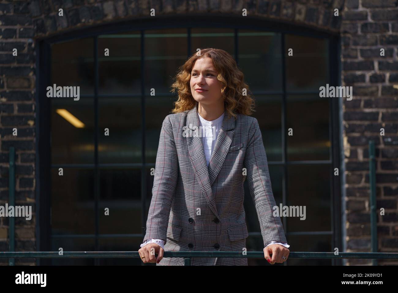 Mary Nighy, director of the film "Alice, Darling," is photographed in ...