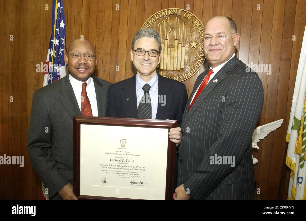 Clifford Taffet Meeting Secretary Alphonso Jackson - Visit of Clifford ...